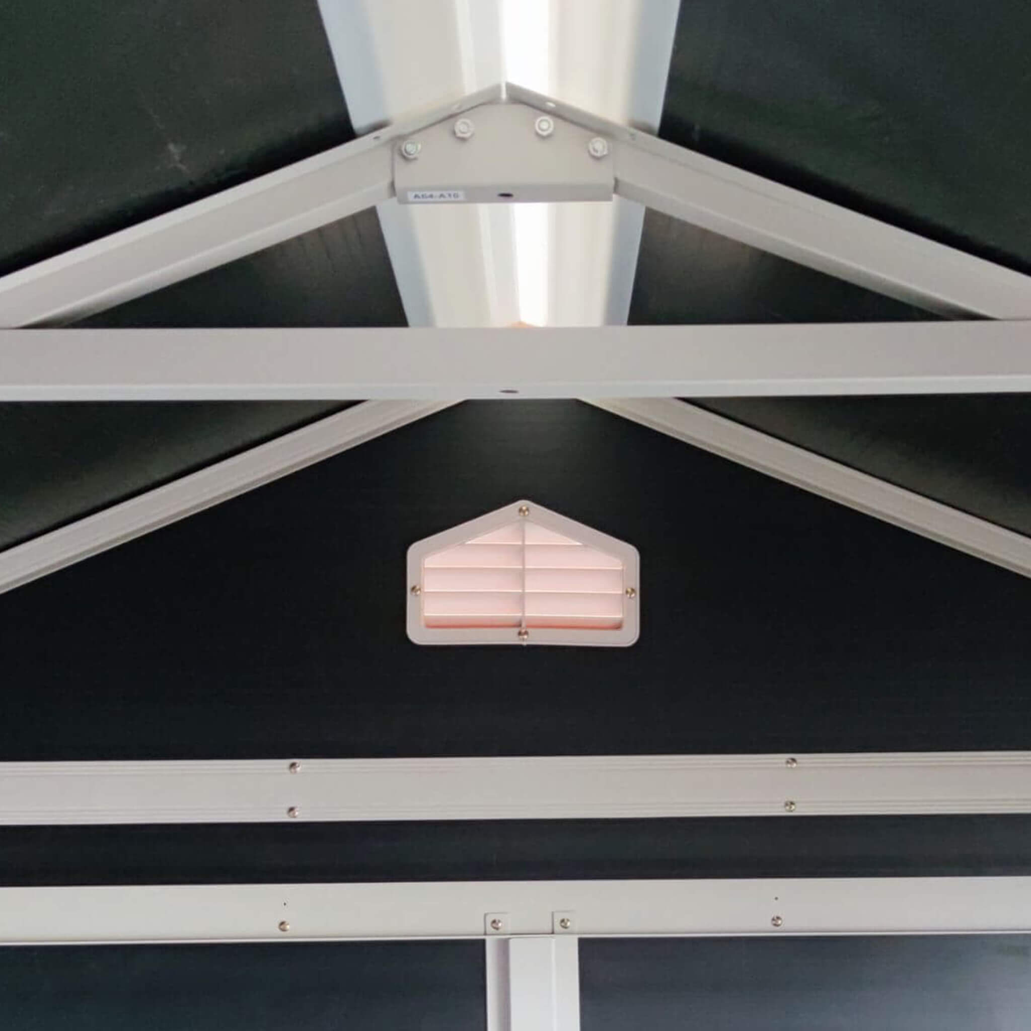 [06x08FT] Outdoor Resin Patio Garden Shed With Floor, 2 Windows, And L