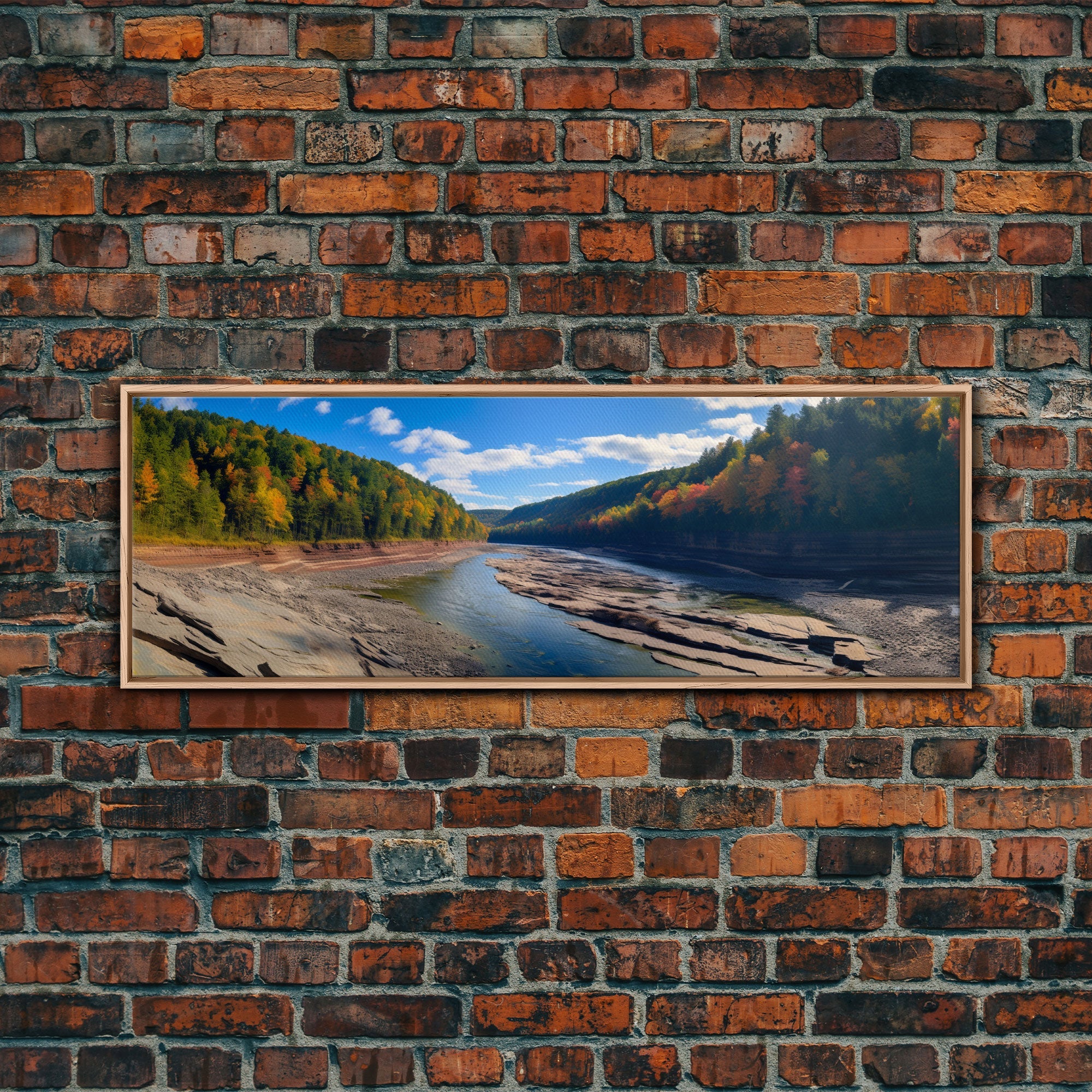 Panoramic Print of Letchworth State Park, Extra Large Wall Art, Panora