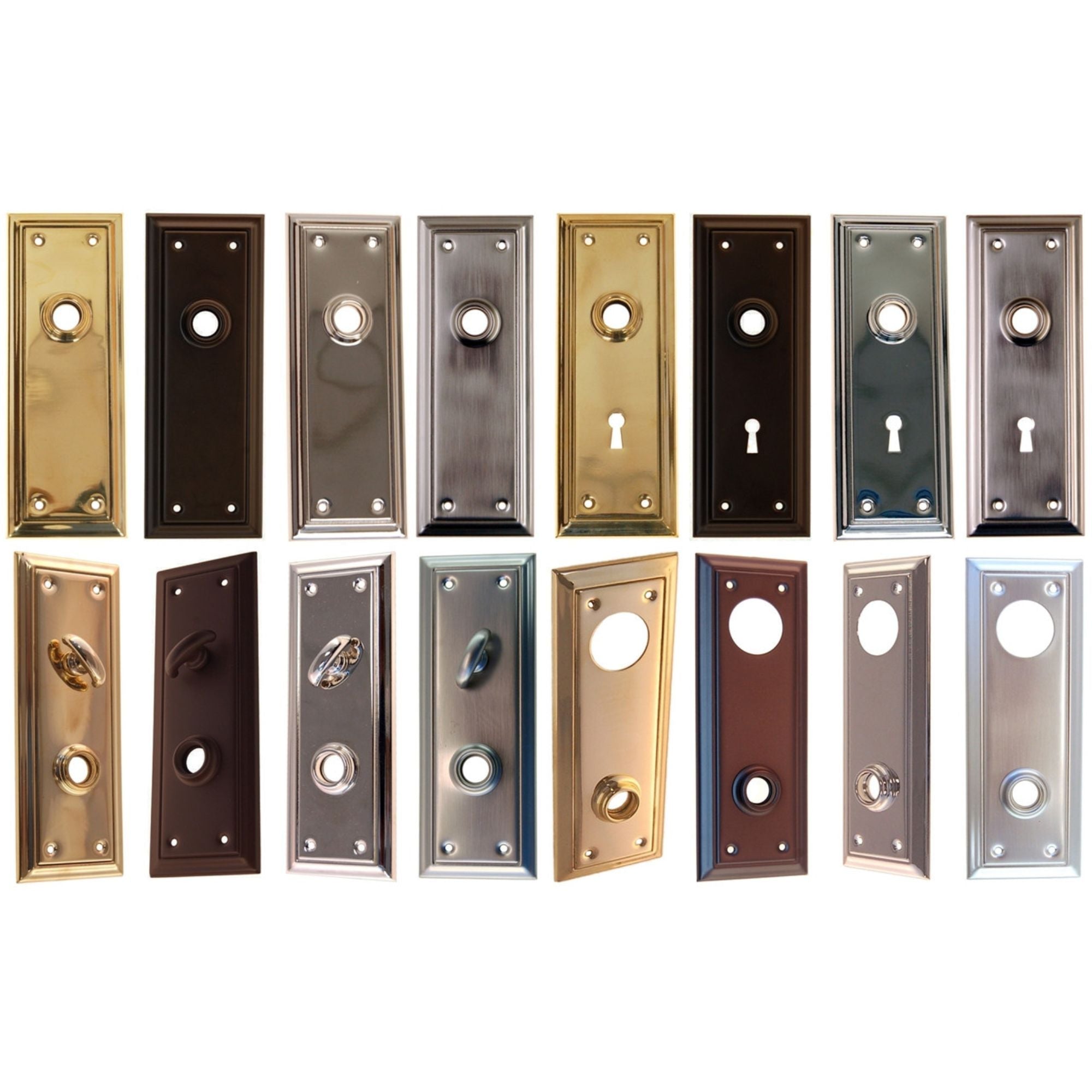 Door Trim Plate with Detailed Edge
