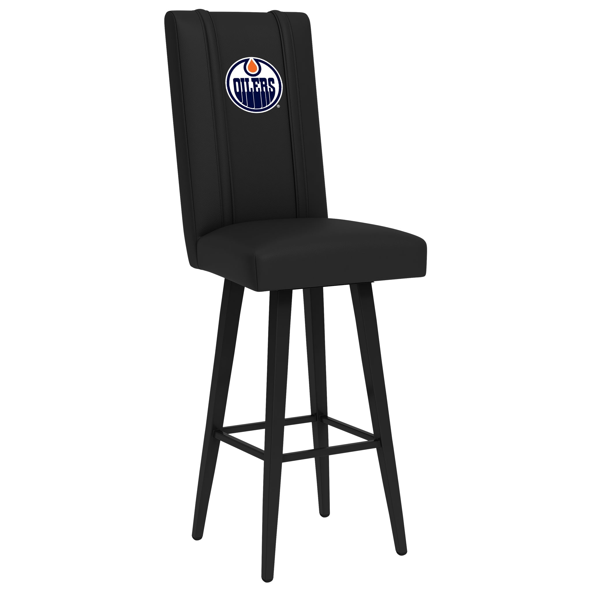 Swivel Bar Stool 2000 Edmonton Oilers Logo