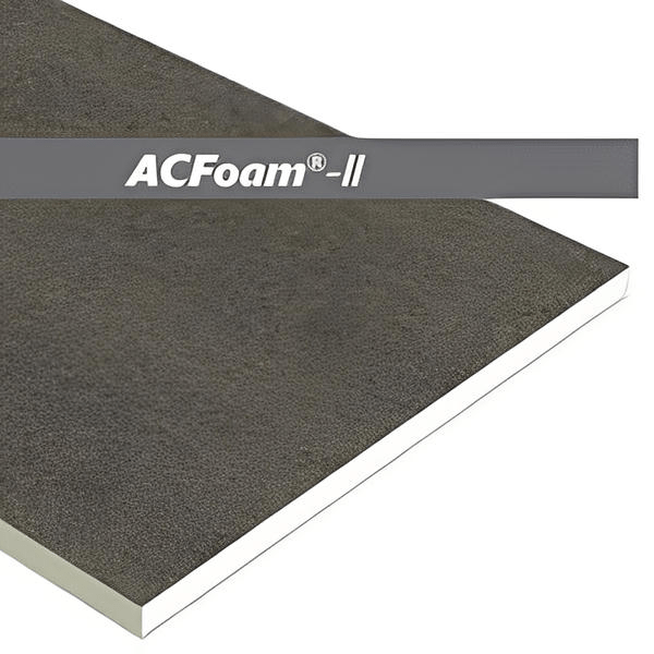 Atlas ACFoam-II Flat GRF Fiber Felt Faced 2 Sides 4ft x 8ft Polyiso Ro