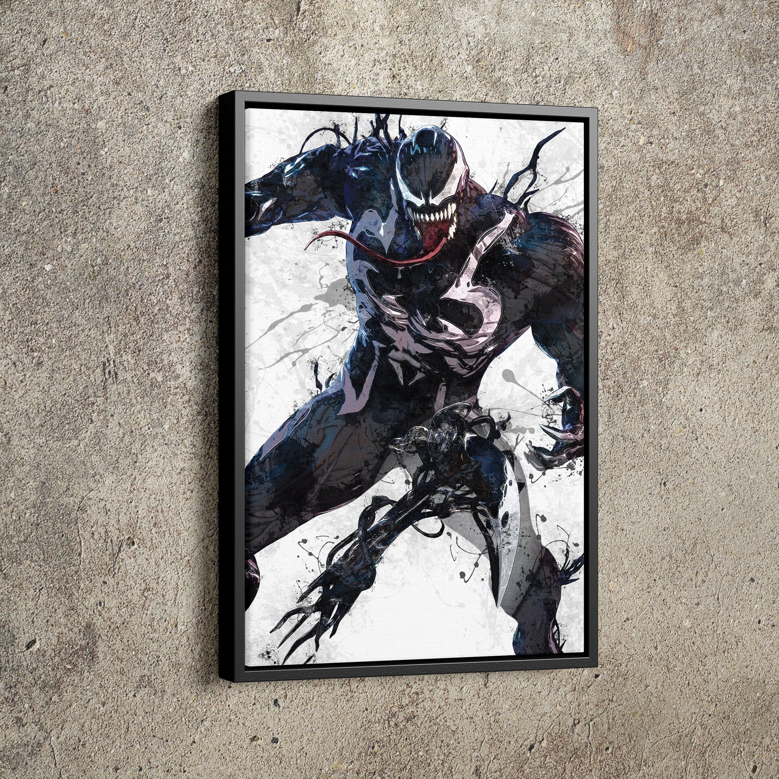 Venom Poster Marvel Superhero Comics Painting Hand Made Posters Canvas