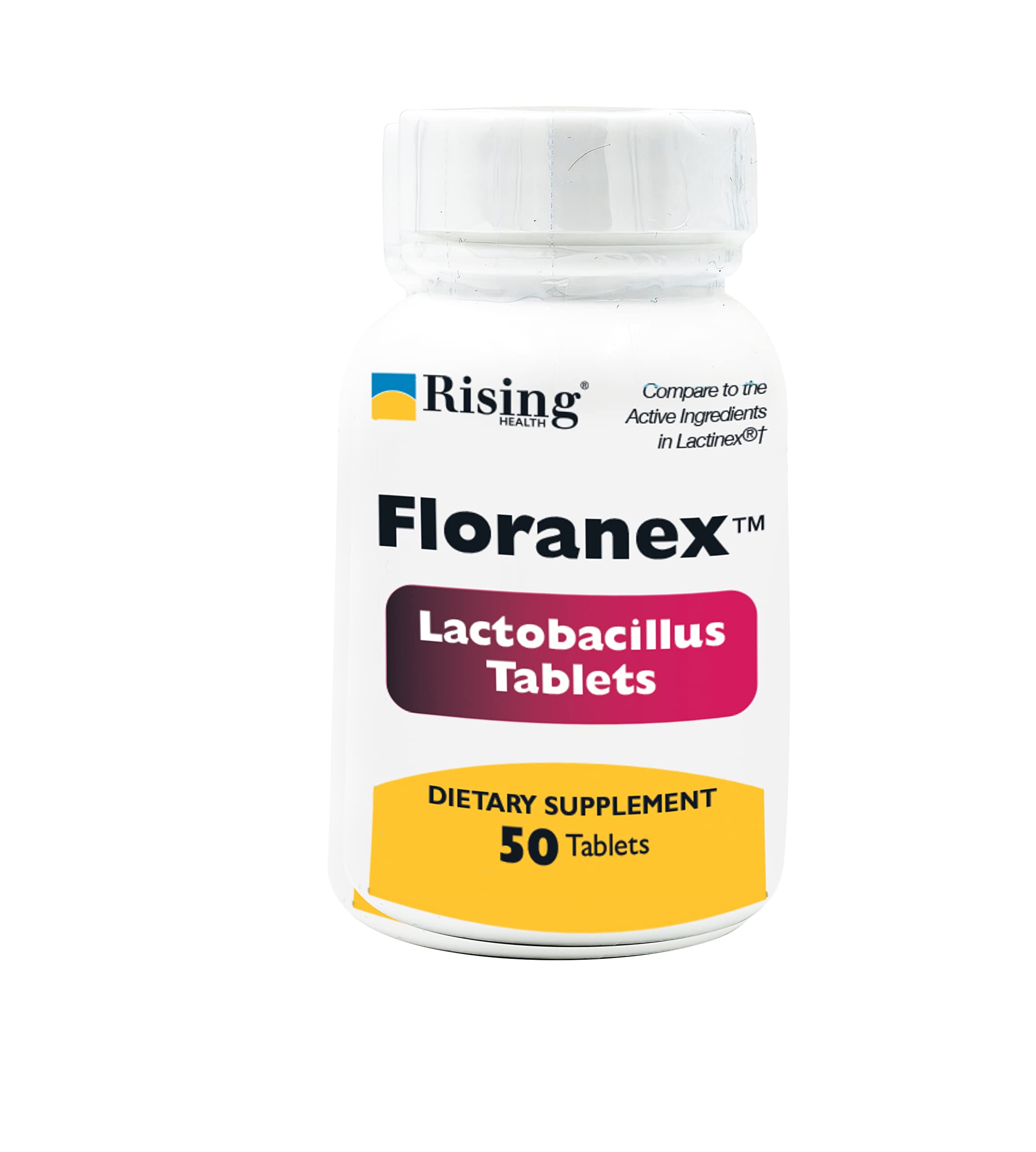 Rising Health - Floranex Tablets - Lactobacillus Probiotic Dietary Sup
