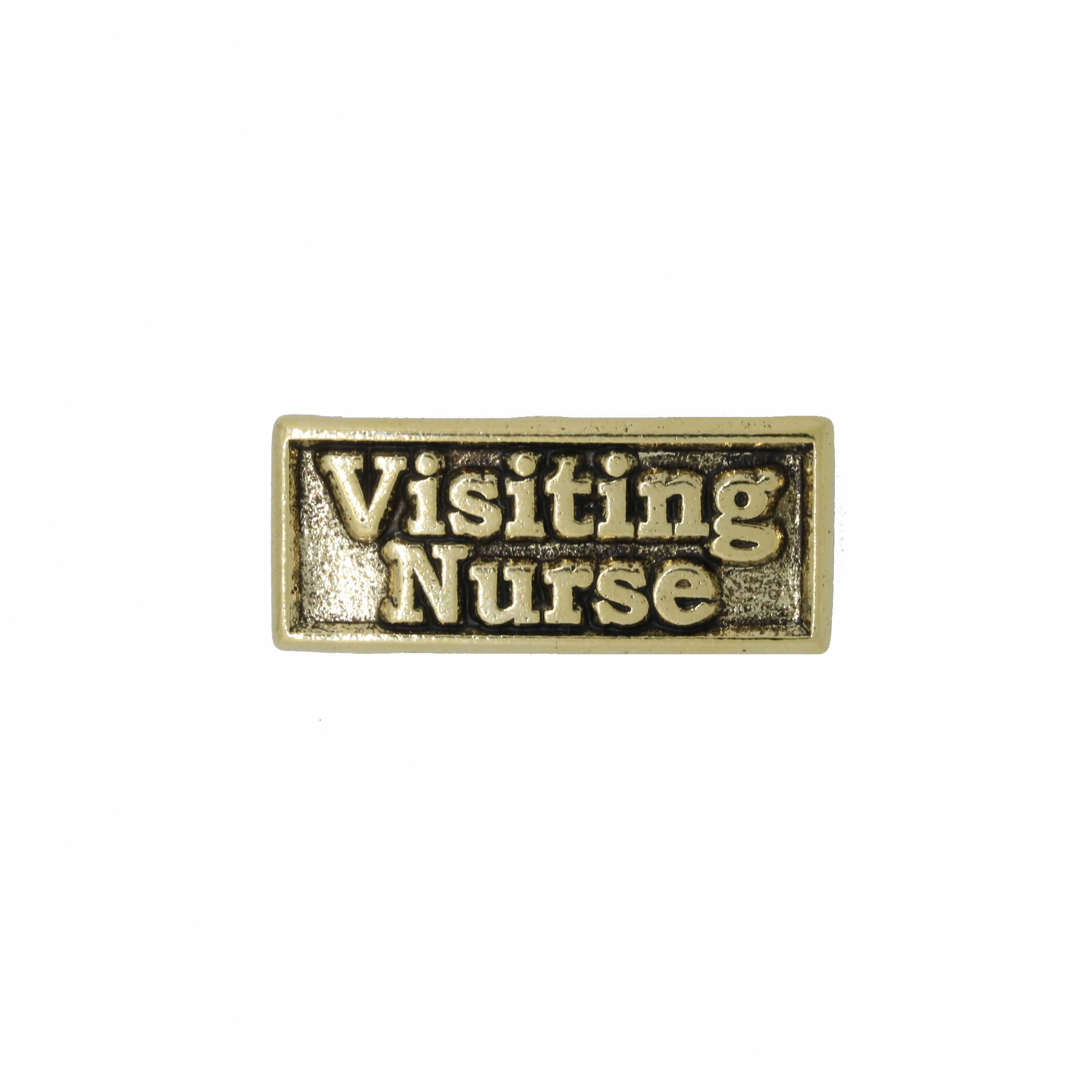 Visiting Nurse Gold Lapel Pin