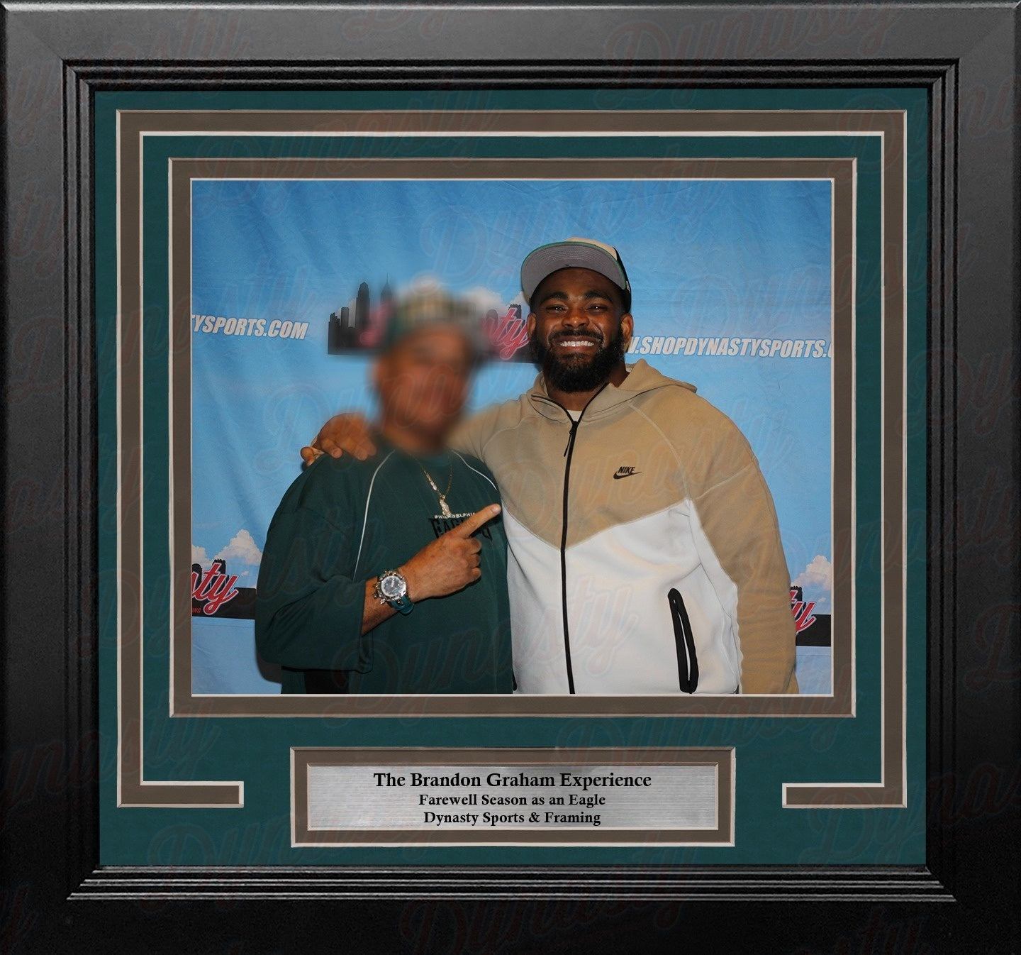 Brandon Graham Philadelphia Eagles Photo-Op Frame Kit with Commemorati
