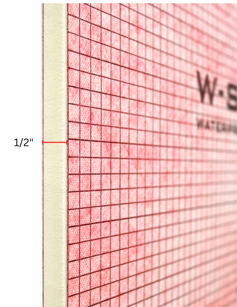 GURU WATER-STOP WALL BOARD 3' x 5' x 1/2" (Pack of 6)