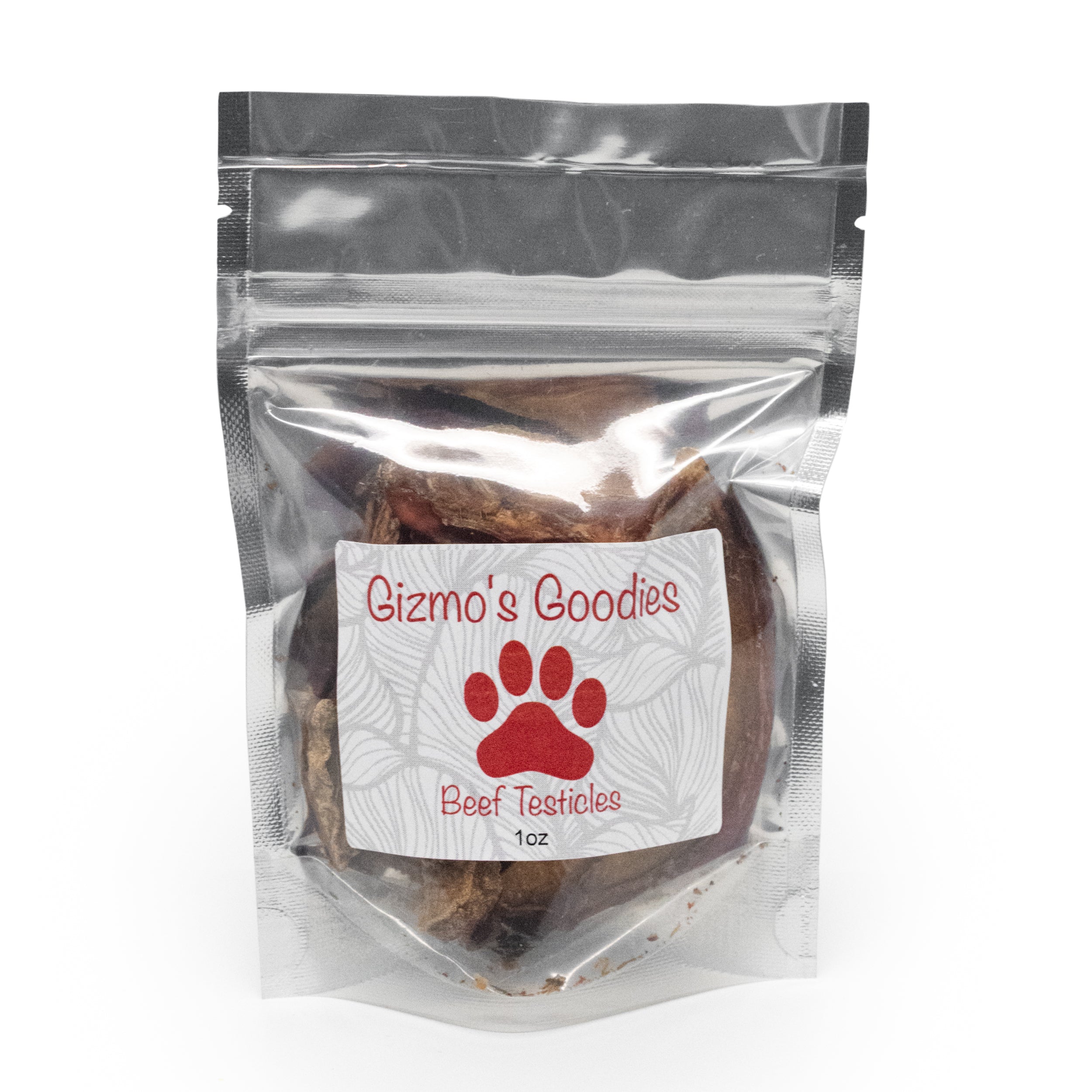 Beef Testicles Dog Treat | 1 oz | Gizmo's Goodies