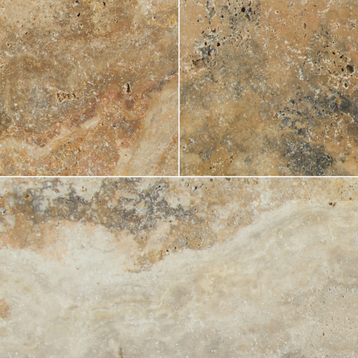 MSI Tuscany Porcini 16"x24" Tumbled Travertine Paver Tile