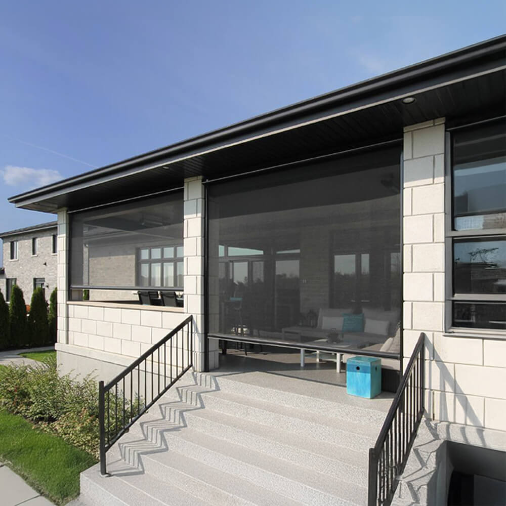 Multiple Awnings Mosquiteria Premium Manual Retractable Blind With Zip