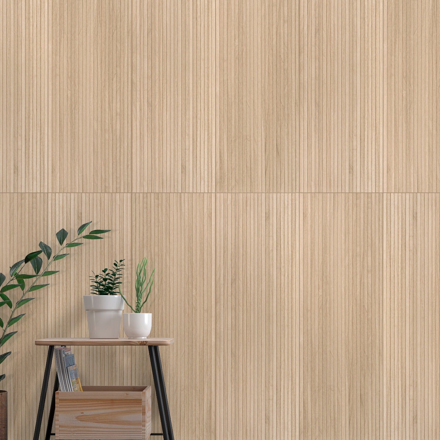 MSI Urbanslat Natural 16"x48" Matte Ceramic Wall Tile