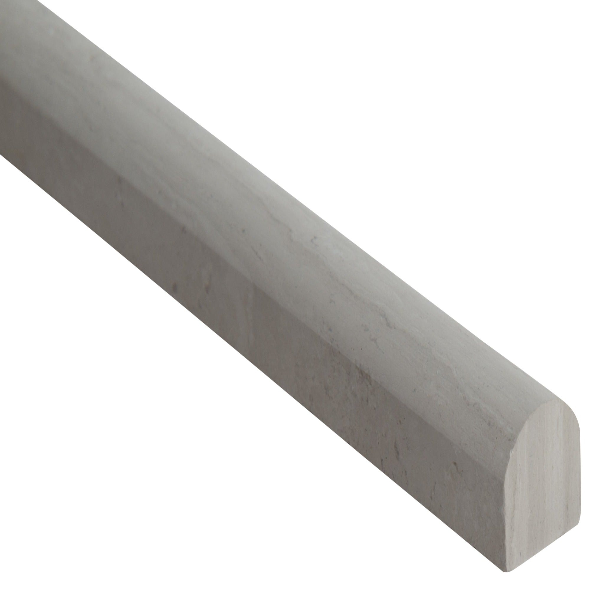 MSI White Oak Pencil Molding 0.75"x12" Honed Marble Tile Trim