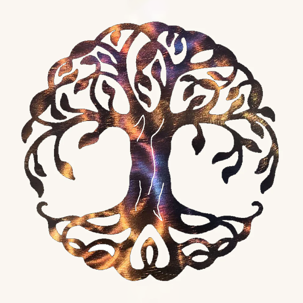 Tree of Life Irish Metal Art Sculpture