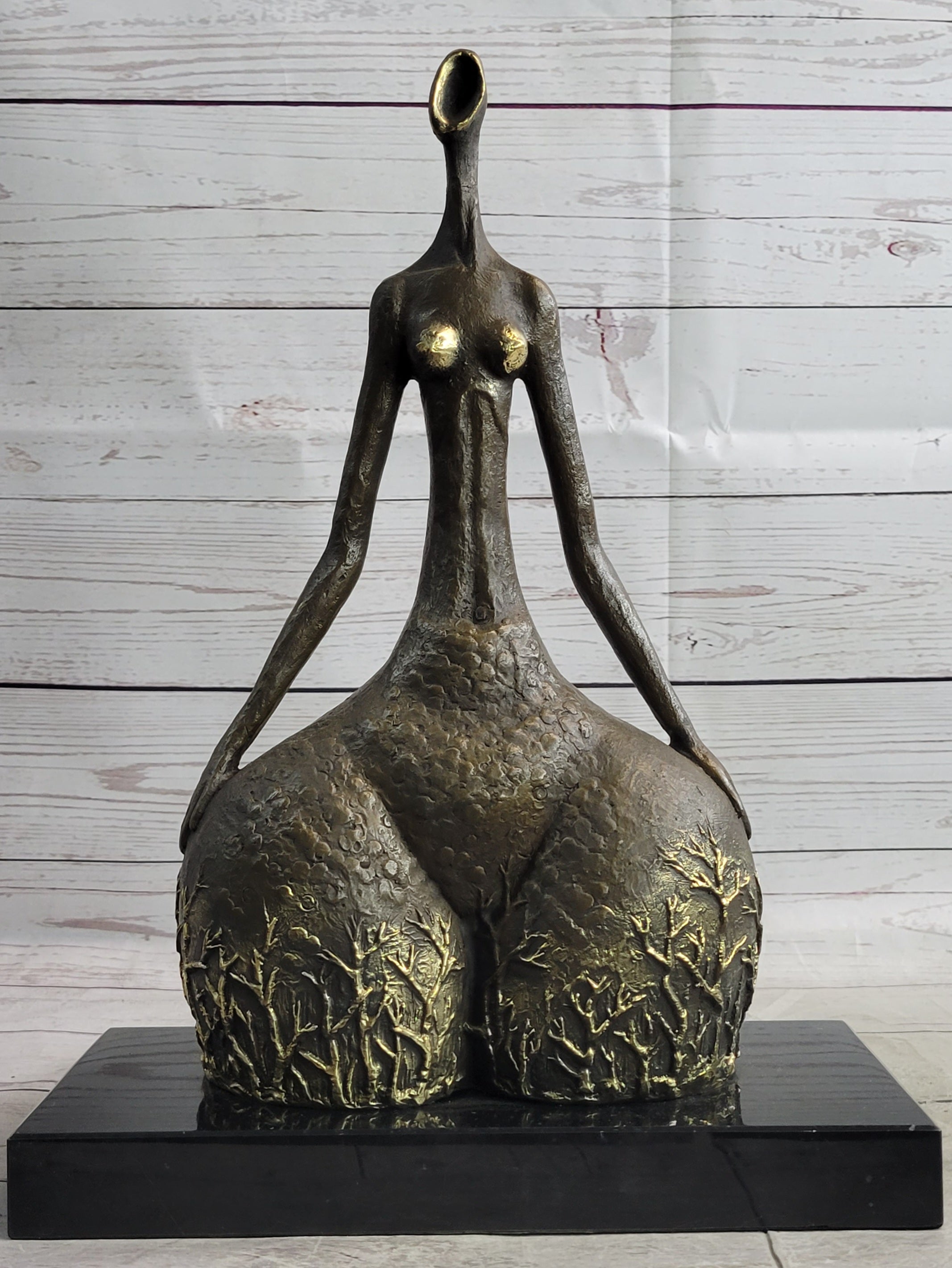 Hot Cast Original Milo Abstract Female a Botero Tribute Bronze Sculptu