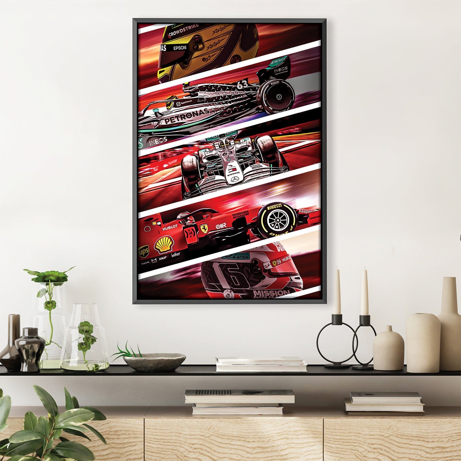 Action Shots Canvas