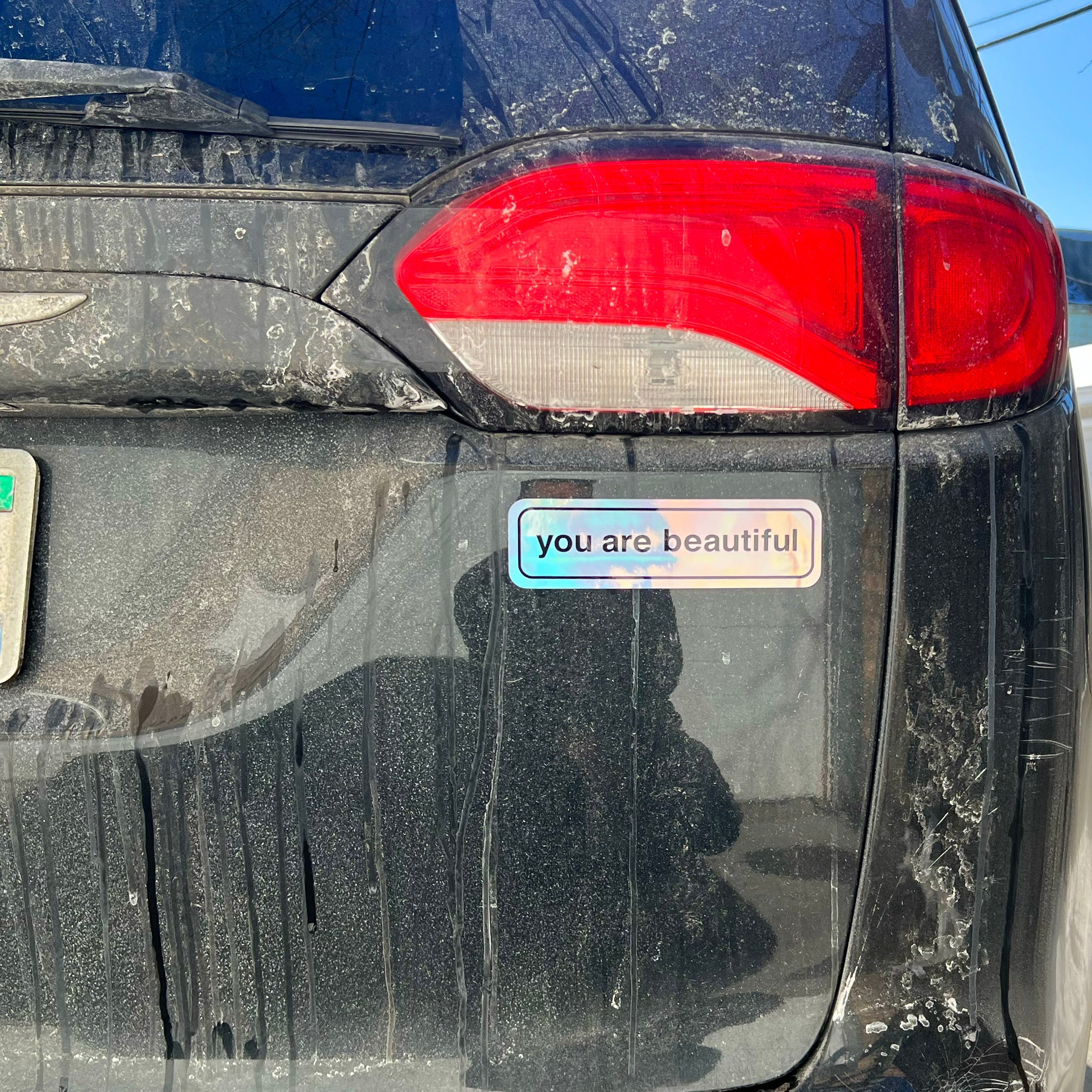 Holographic Bumper Sticker