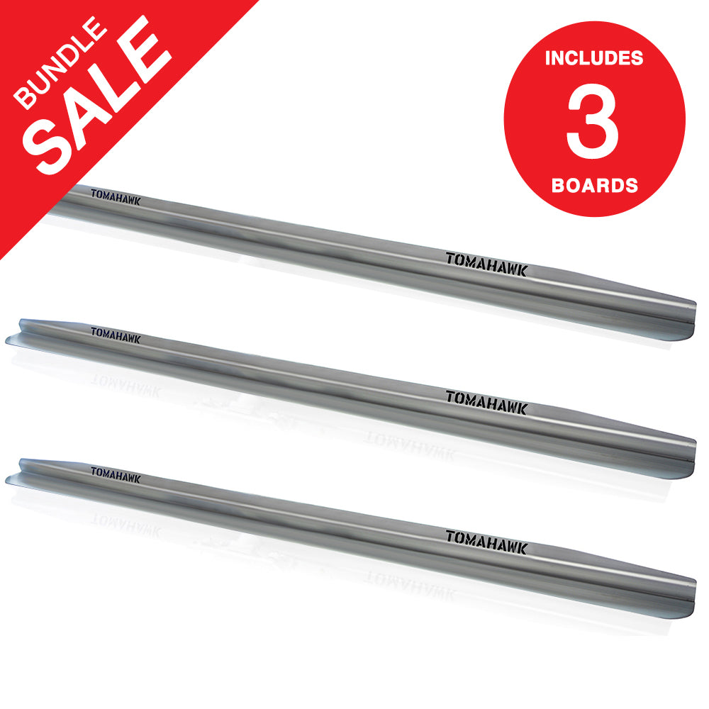 Tomahawk PRO Series Magnesium Concrete Screed Blade Bundle (Choose 3 B