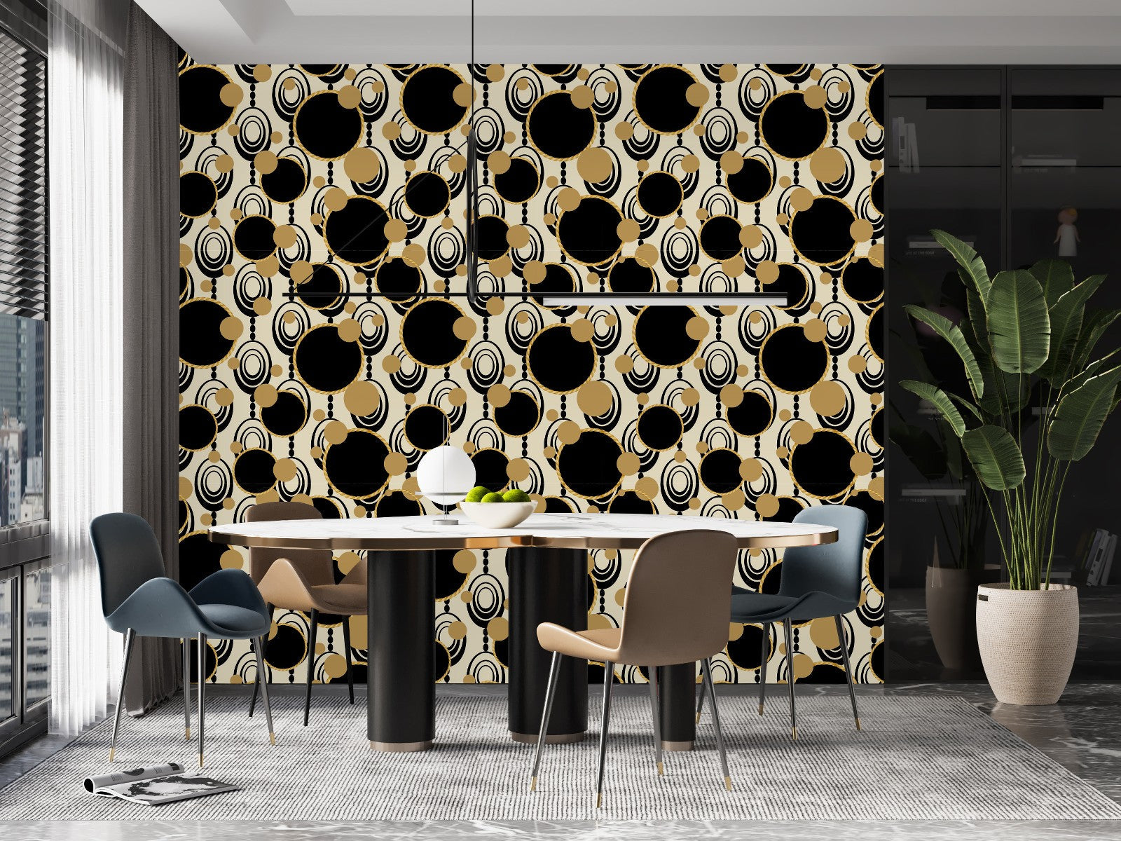 Fancy Pattern Wallpaper