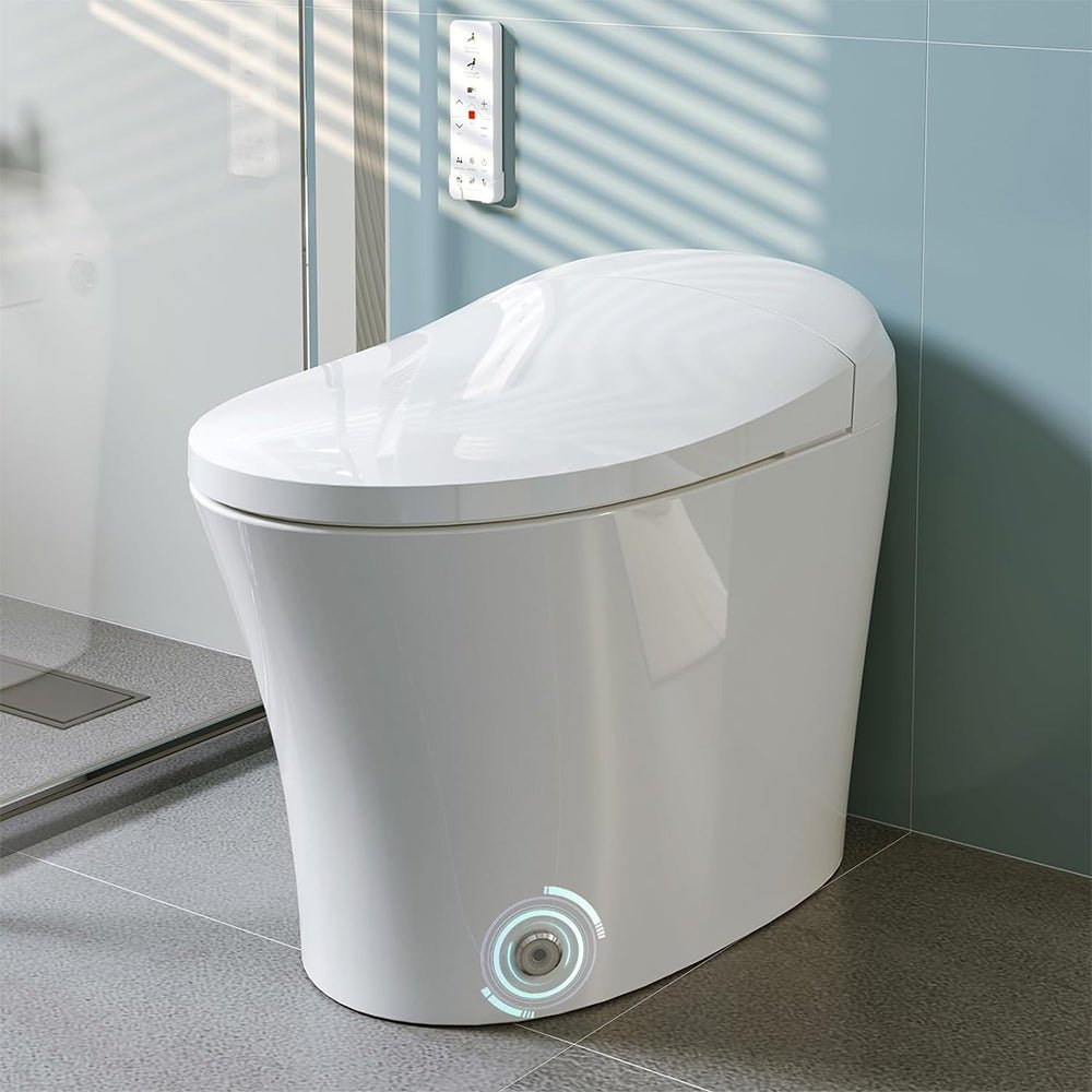 Alora Premium Smart Heated Tankless Bidet Toilet With Dual Flush Syste