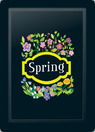 Spring Flowers Logo Panel