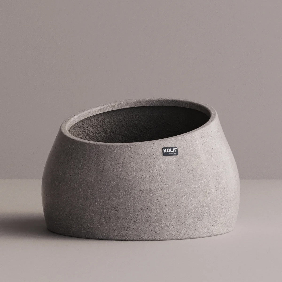 Kalif Feronia Terrazzo Lightweight Concrete Pot/Planter