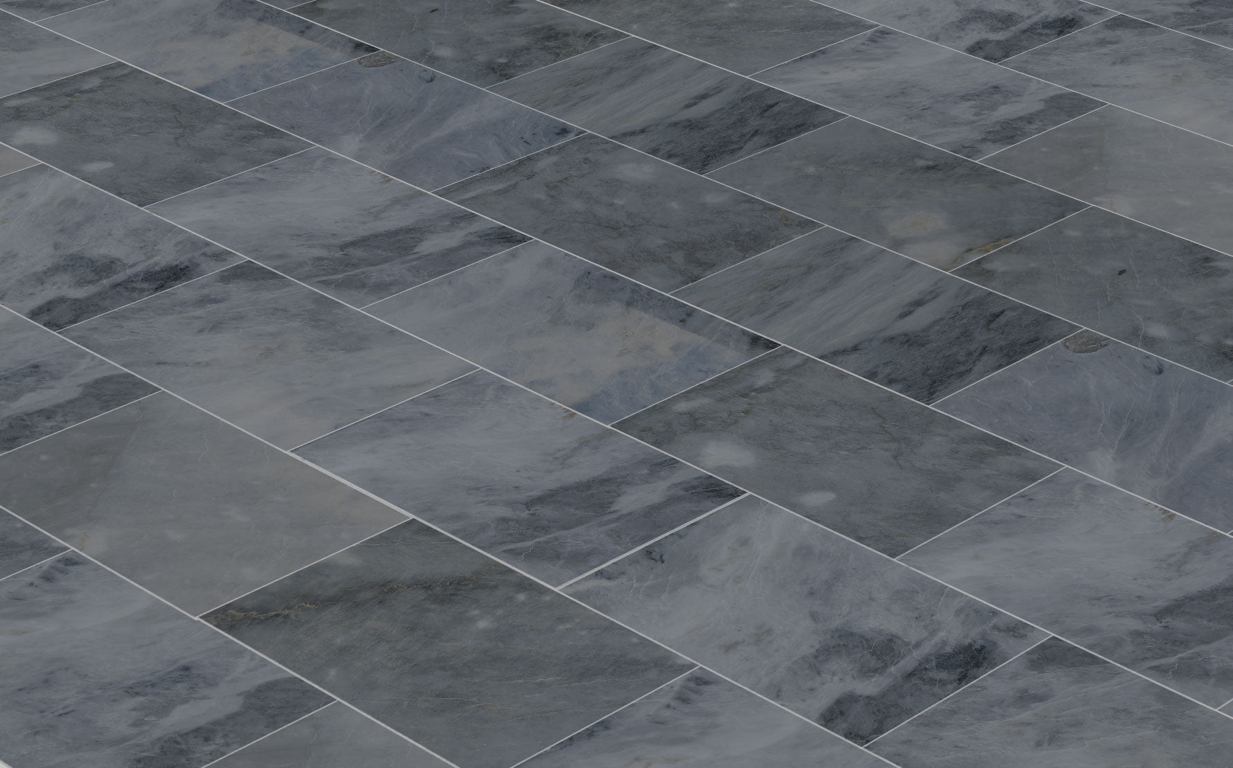 Luna Sky Gray Marble Tiles 12"x24" Polished Floor and Wall Tile