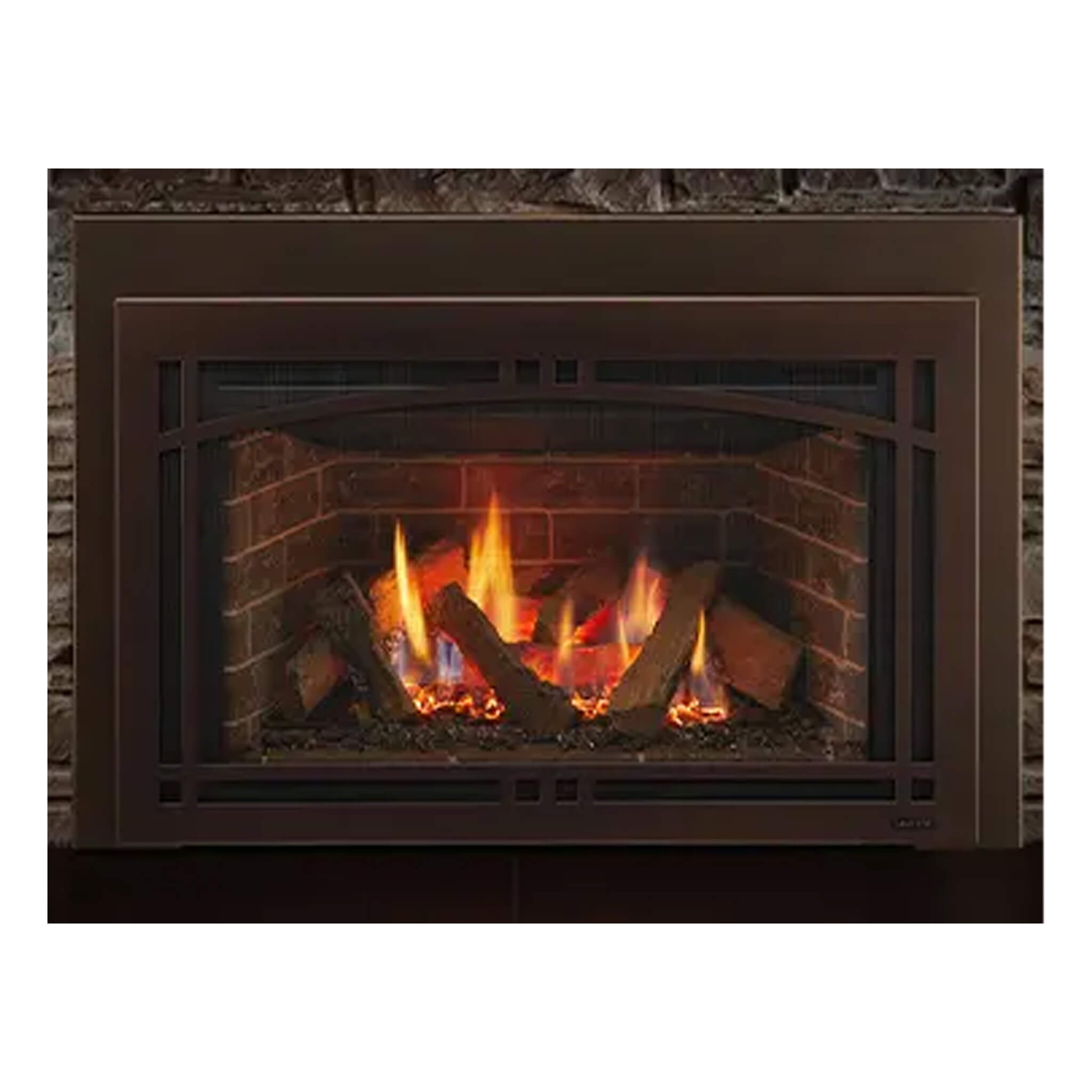 Majestic Ruby 30-Inch Direct Vent Natural Gas Insert With Intellifire