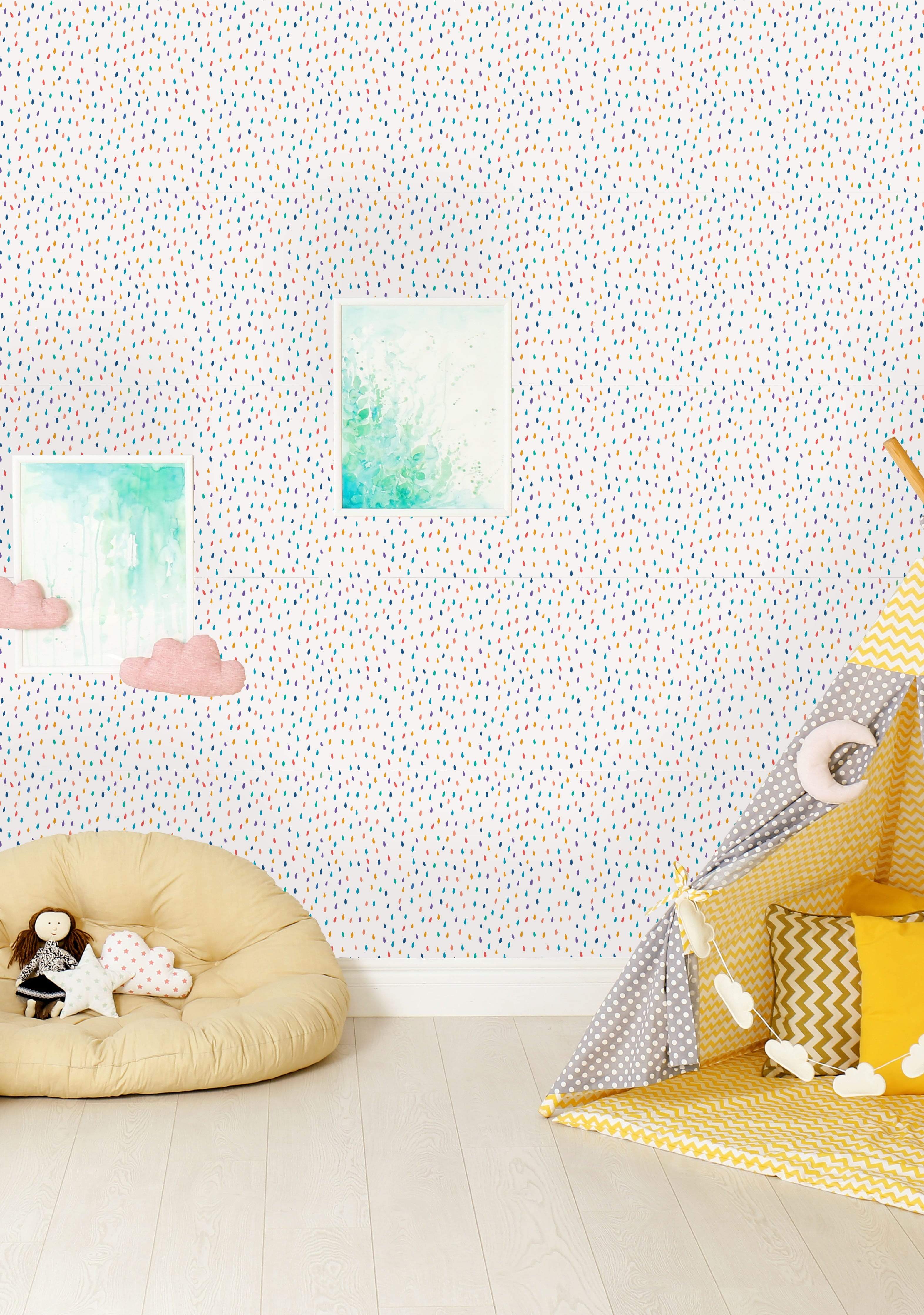 Multicolor Dots Wallpaper