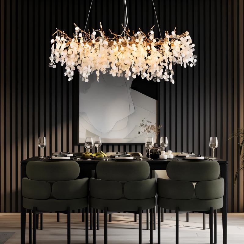 Opus Tree Branch Round Chandelier