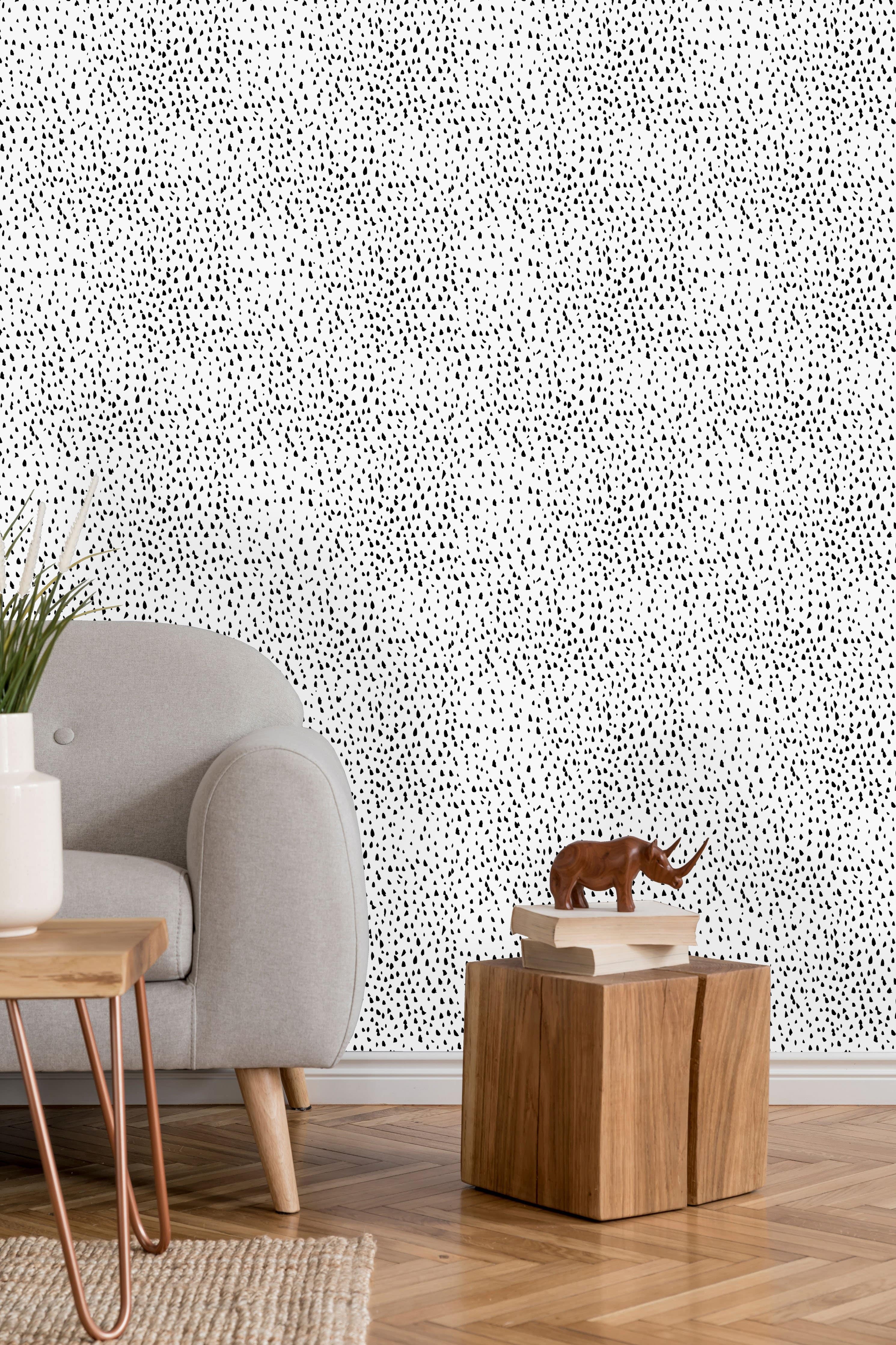 Polka Dots Pattern Wallpaper