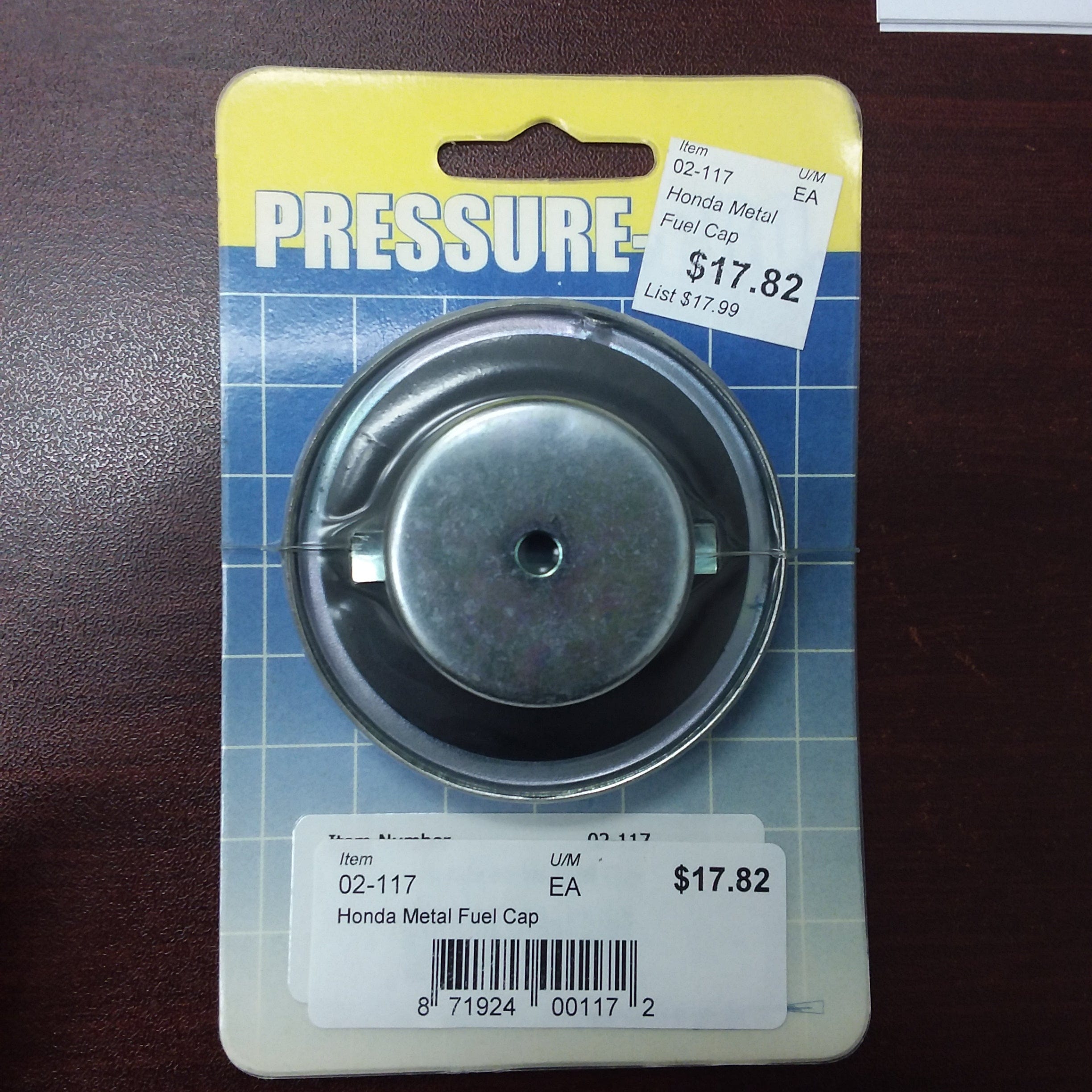 Honda Metal Fuel Cap