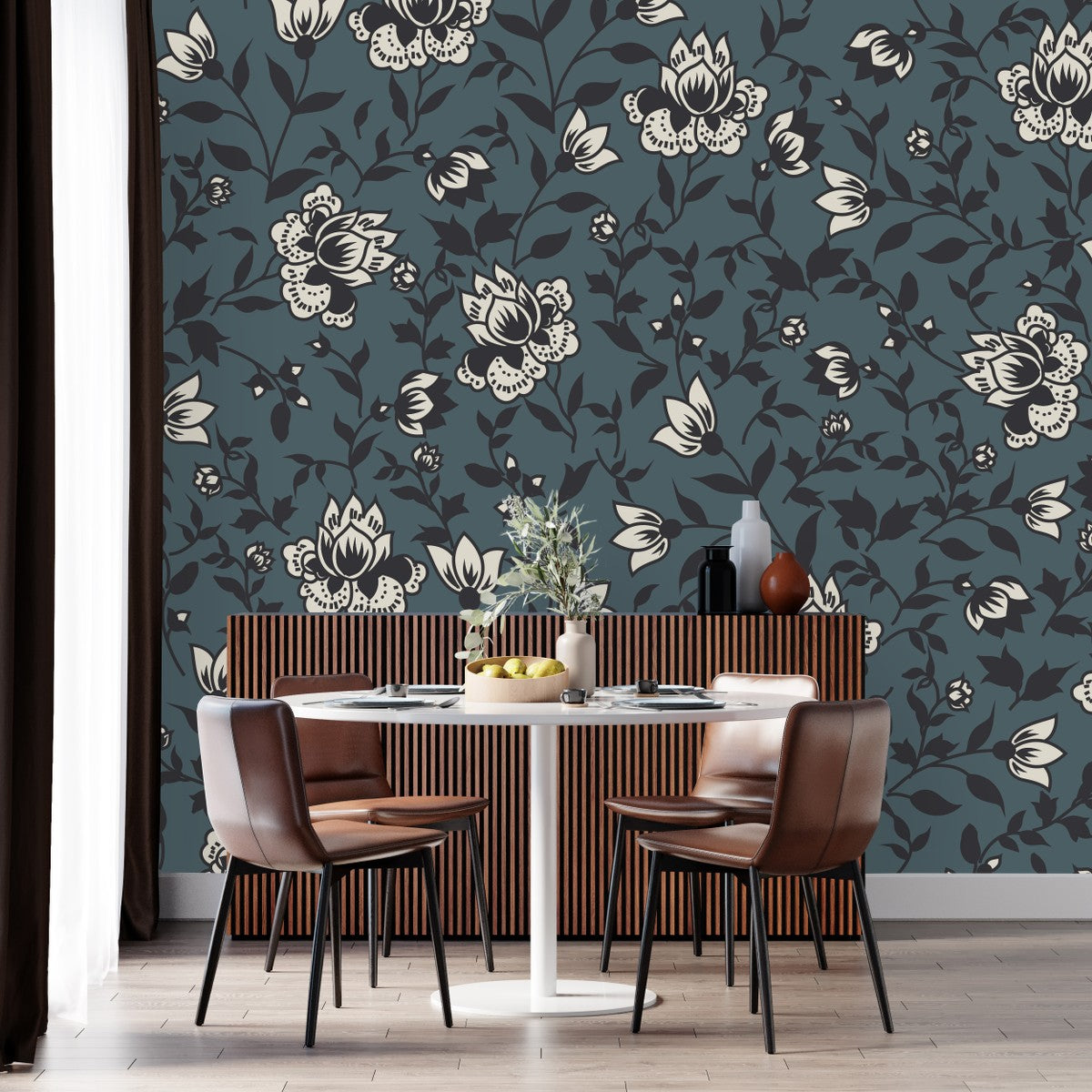 Dark Vintage Style Wallpaper