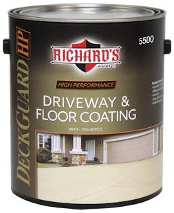 Richard's Paint #5500 Series, Deck Guard 100% Acrylic Driveway & Floor