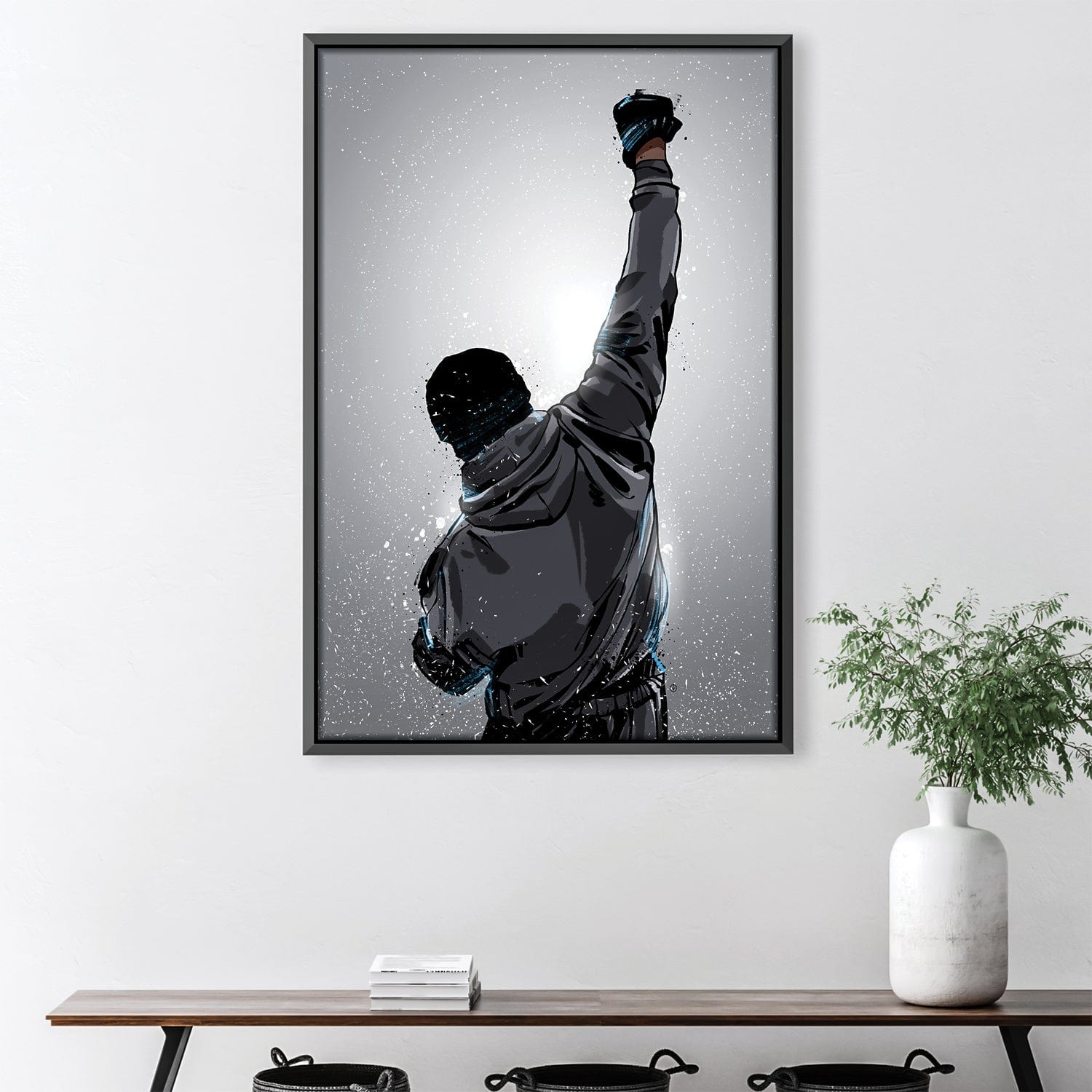 Rocky Win Canvas