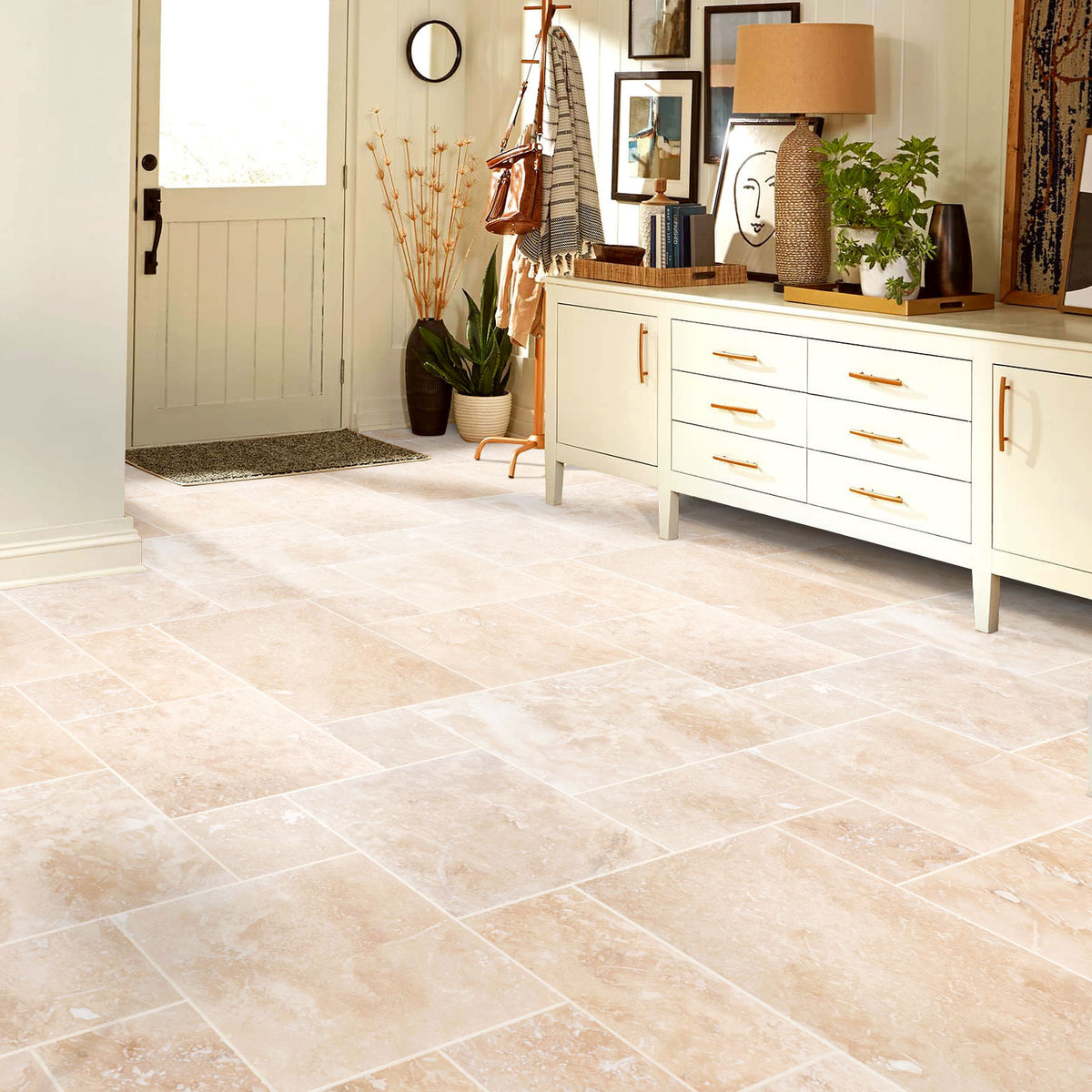 Travertine Floor Tile Designs