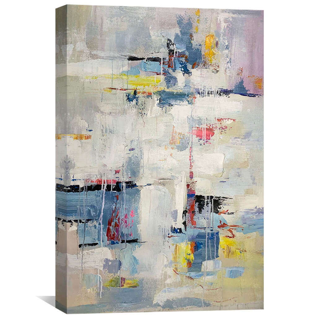 Warp of Color Oil Painting