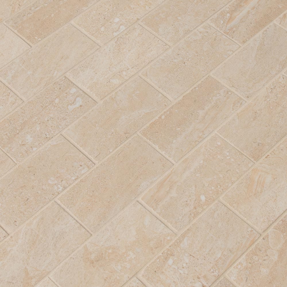 MSI Aria Oro Polished Porcelain Mesh-Mounted Mosaic Tile