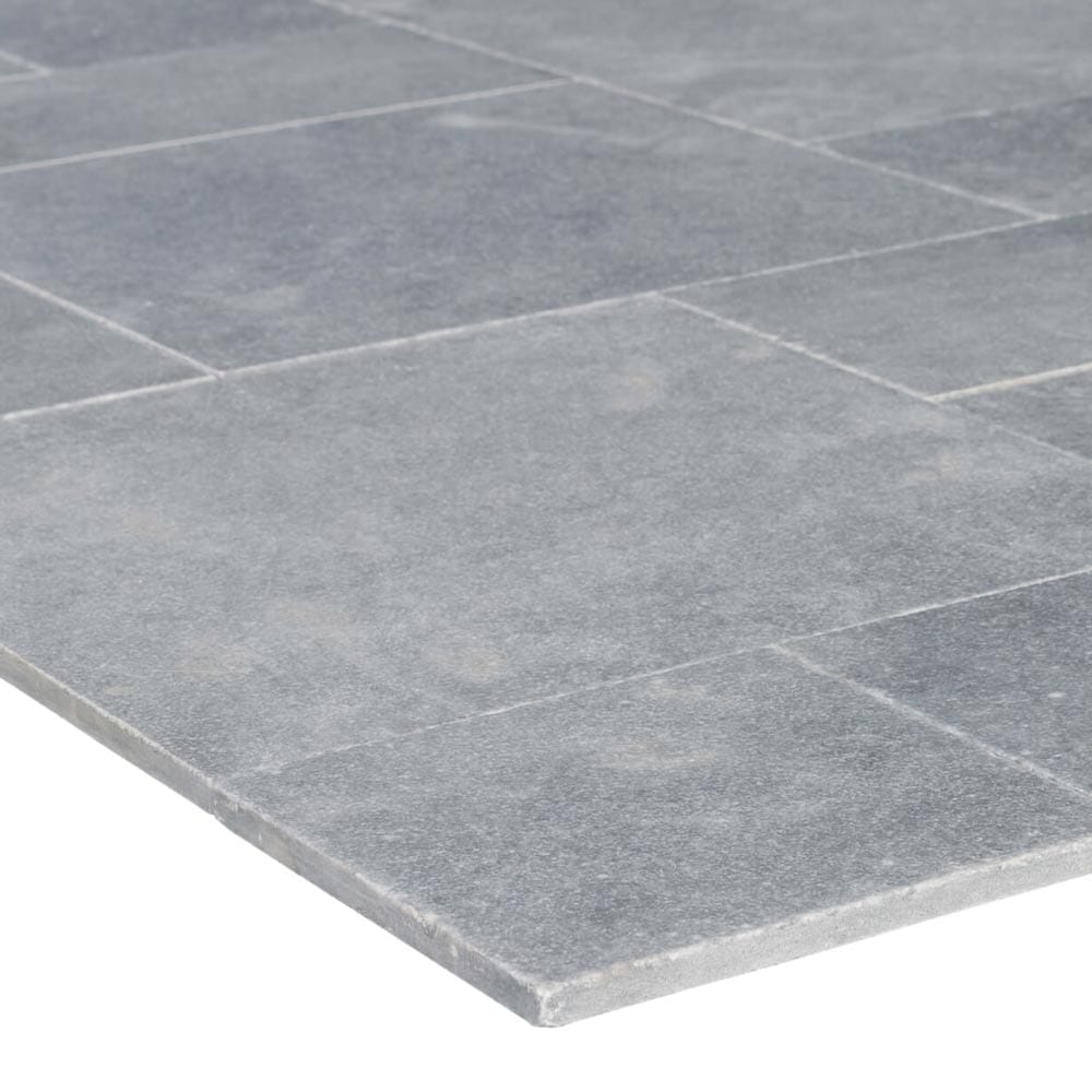 Bluestone Versailles Pattern Marble Tile Sandblasted, Brushed