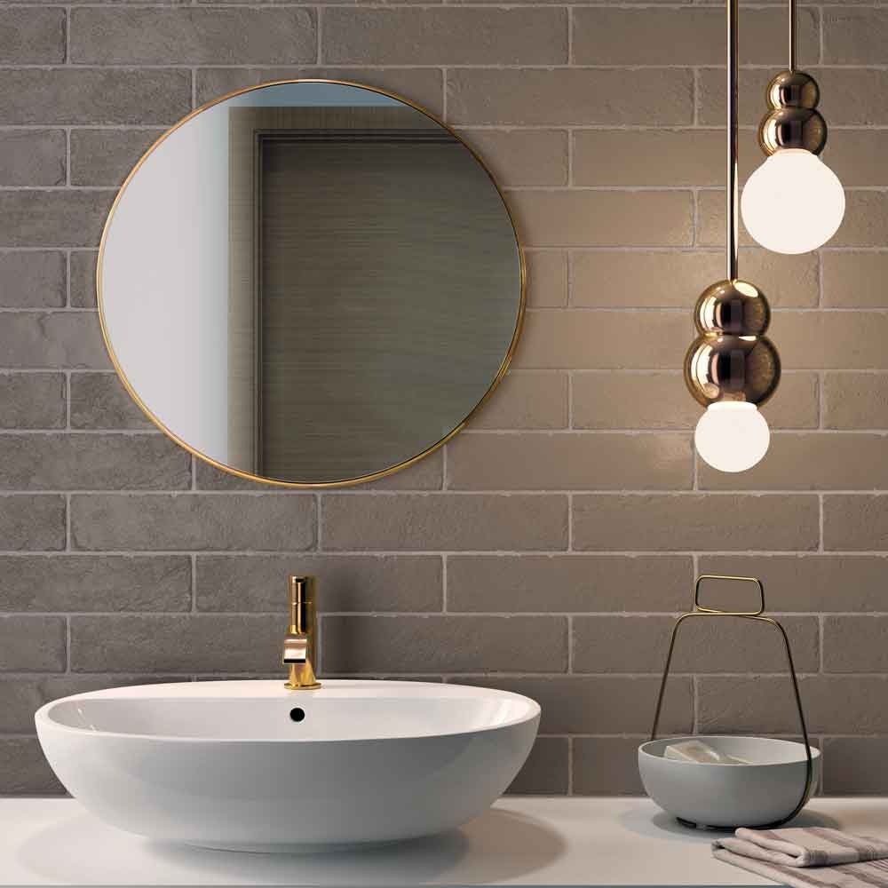 MSI Capella Putty Brick 2.33"x10" Matte Porcelain Floor and Wall Tile