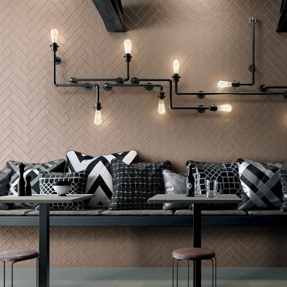 MSI Capella Putty Brick 2.33"x10" Matte Porcelain Floor and Wall Tile