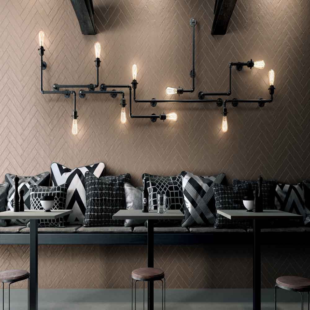 MSI Capella Putty Brick 2.33"x10" Matte Porcelain Floor and Wall Tile