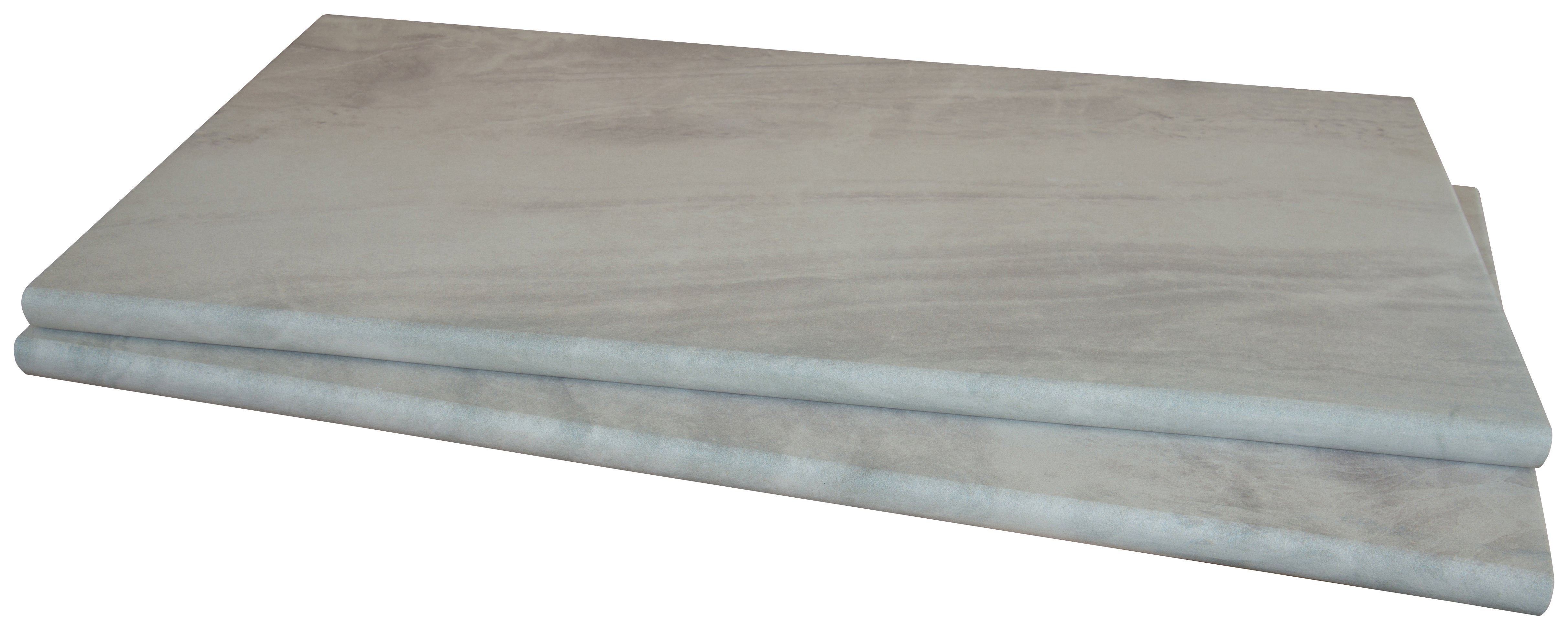 MSI Praia Grey 13"x24" Matte Porcelain Pool Coping