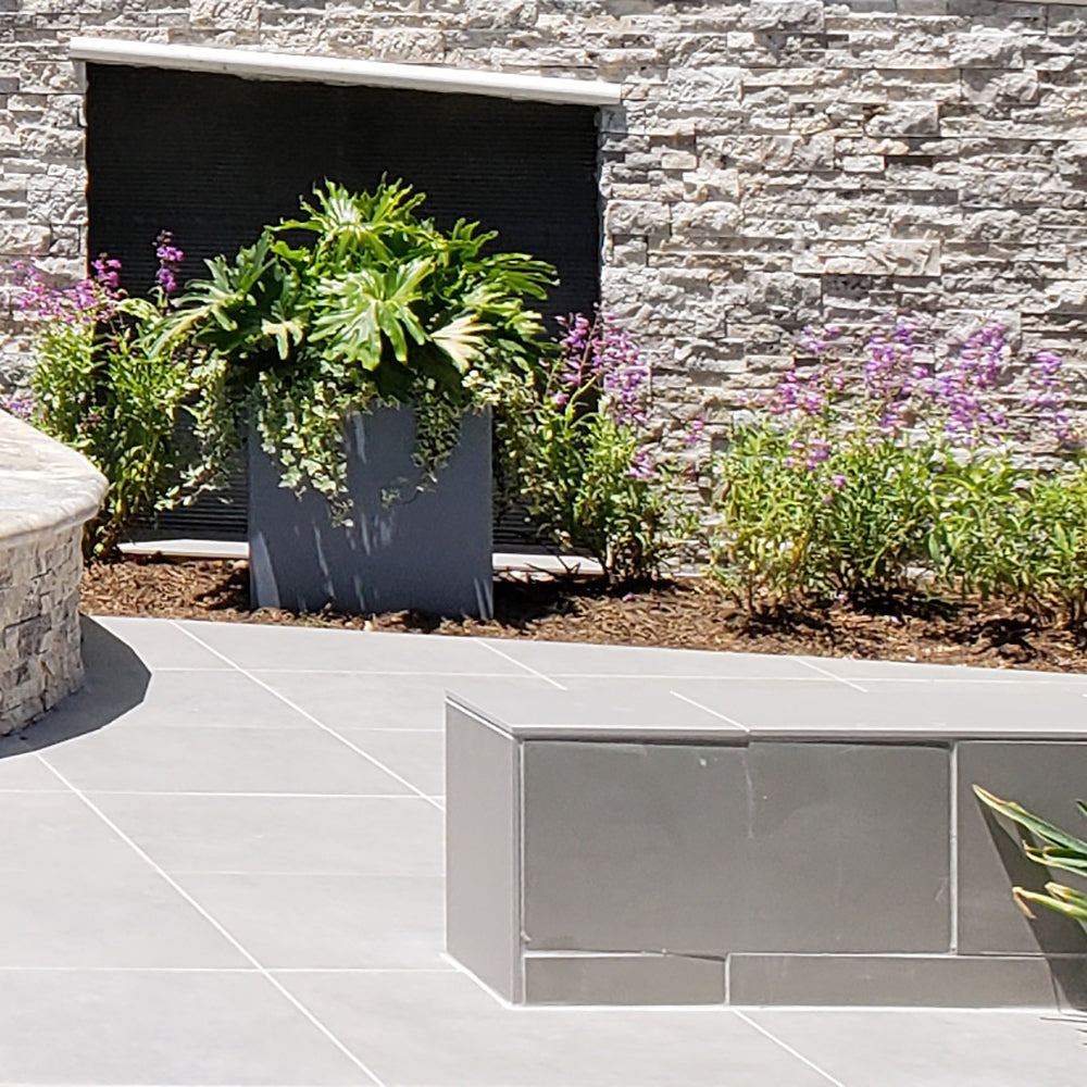 MSI Praia Grey 13"x24" Matte Porcelain Pool Coping