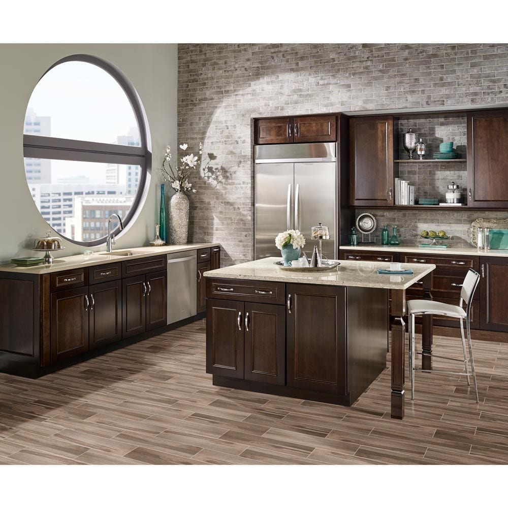 MSI Carolina Timber II Beige Glazed Ceramic Floor and Wall Tile