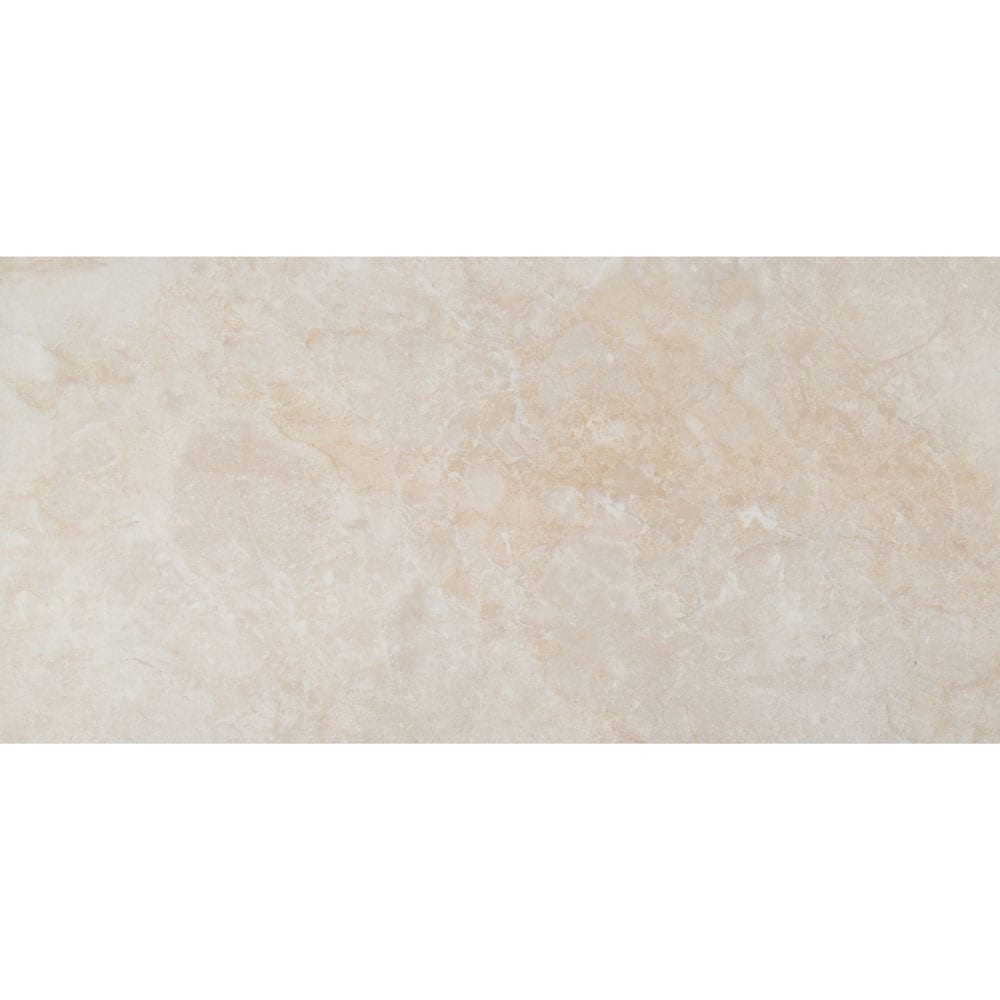 Ansello Ivory 12"x24" Glazed Ceramic Floor and Wall Tiles by MSI