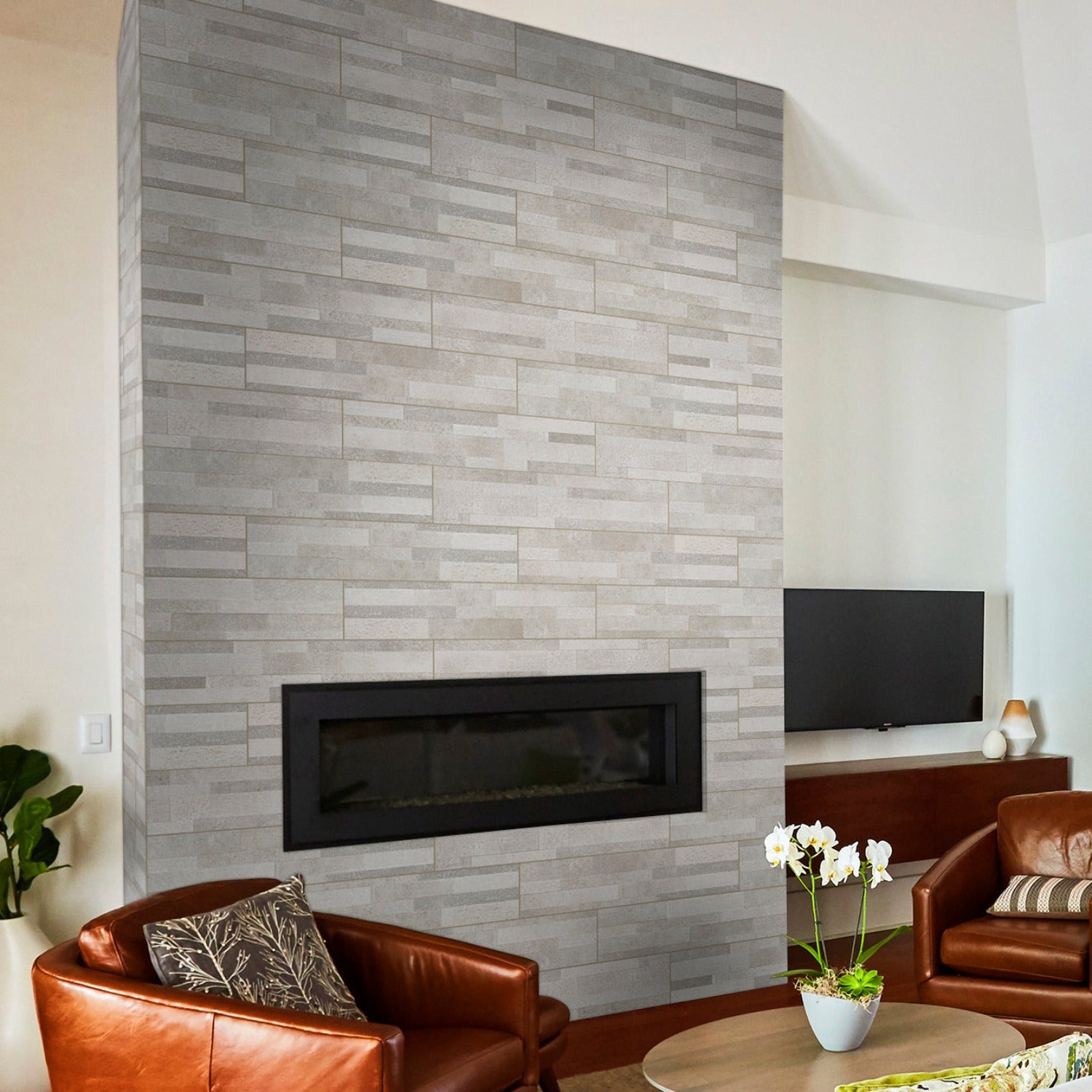 MSI Nora Sterling 6"x24" Porcelain Ledger Matte Wall Tile