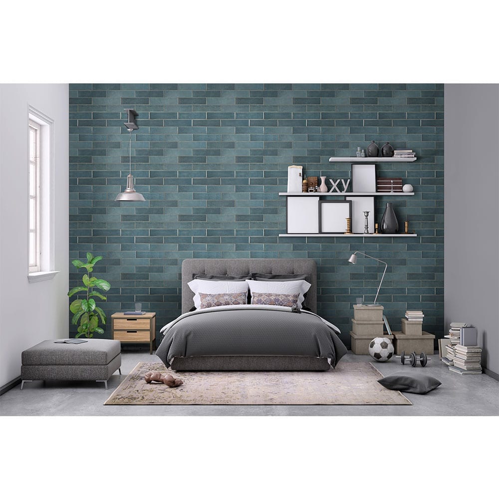 MSI Renzo Denim Ceramic Wall Tile Glossy