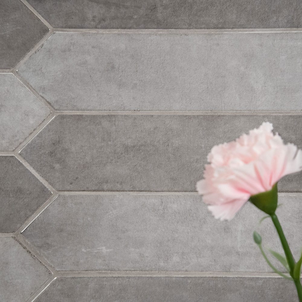 MSI Renzo Storm Pickett Ceramic Gray Wall Tile 2.5" x 13" Glossy