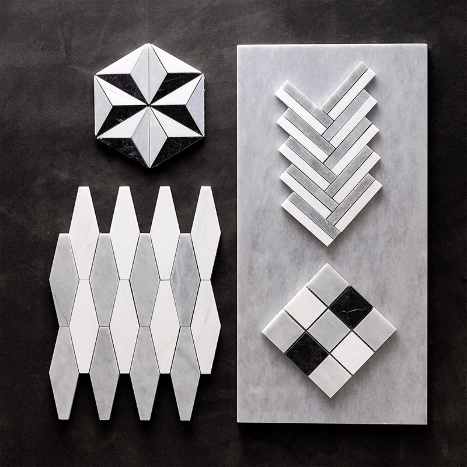 Foster Light 12"x24" Polished Marble Tiles