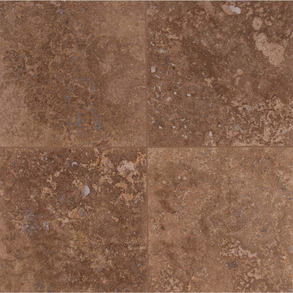 MSI Tuscany Walnut Honed Filled Travertine Floor and Wall Tile
