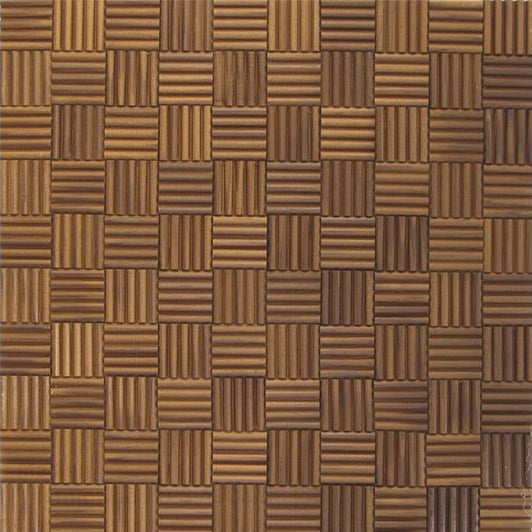 US Pine Madlen Thermowood Mesh-mounted Mosaic Wall Tile - Livfloors Co